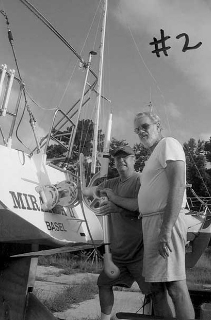 SV Miranda, Thomas Ruest CH via sailmail | Windpilot Blog EN