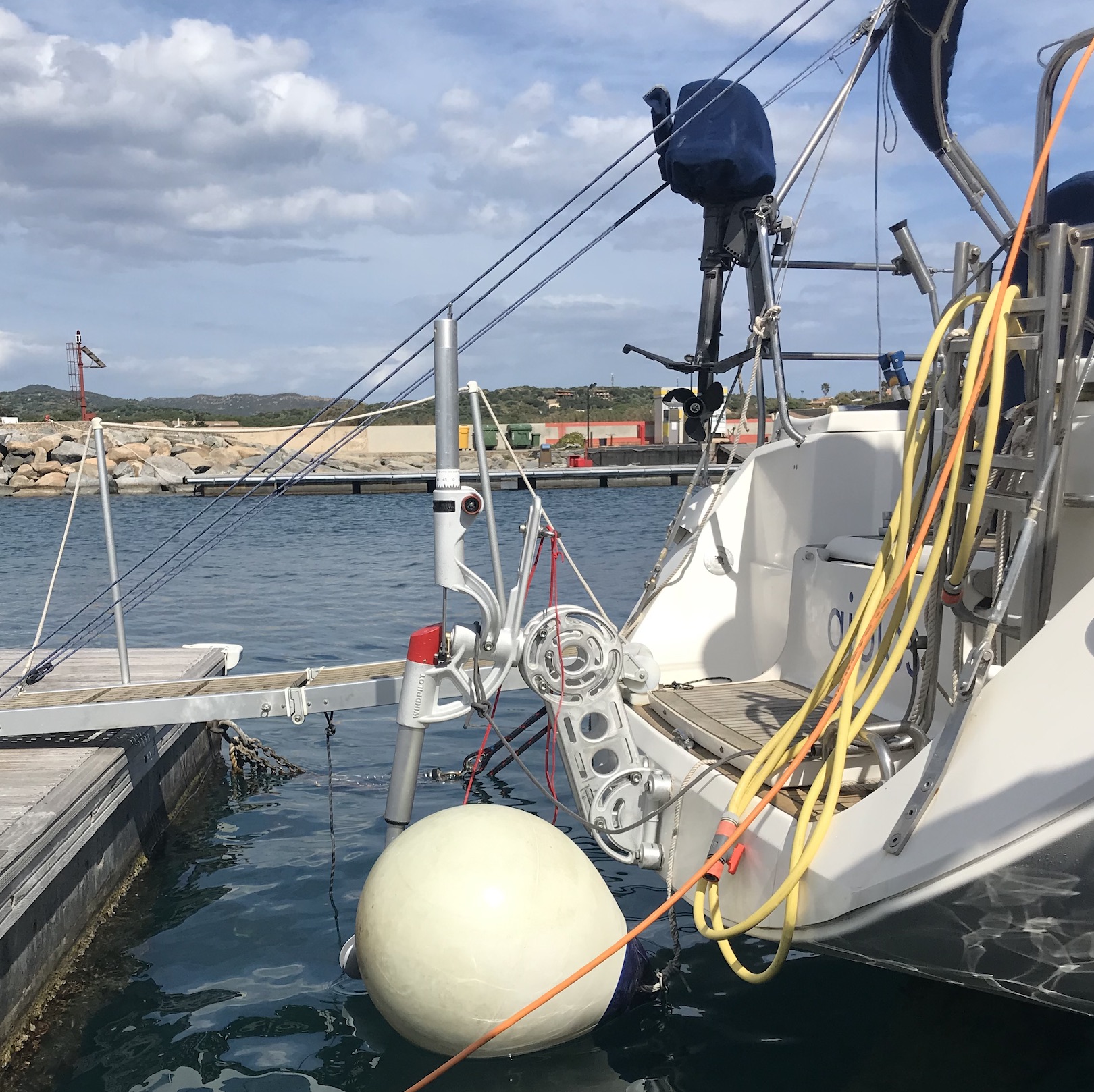 Walkthroug transom | Windpilot Blog